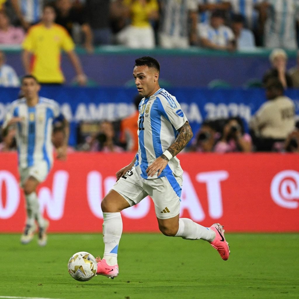 Lautaro Martínez Héros de la Finale : L’Argentine Remporte la Copa ...
